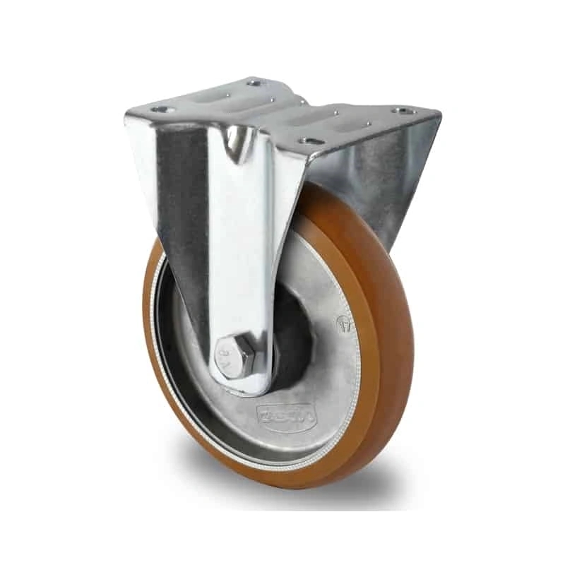 PU hjul, Fast hjul | Industri-hjul.dk